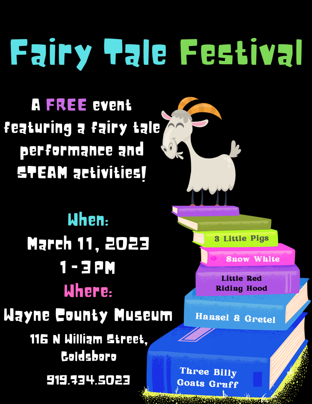 Fairytale Festival for Kids – Wayne County Museum
